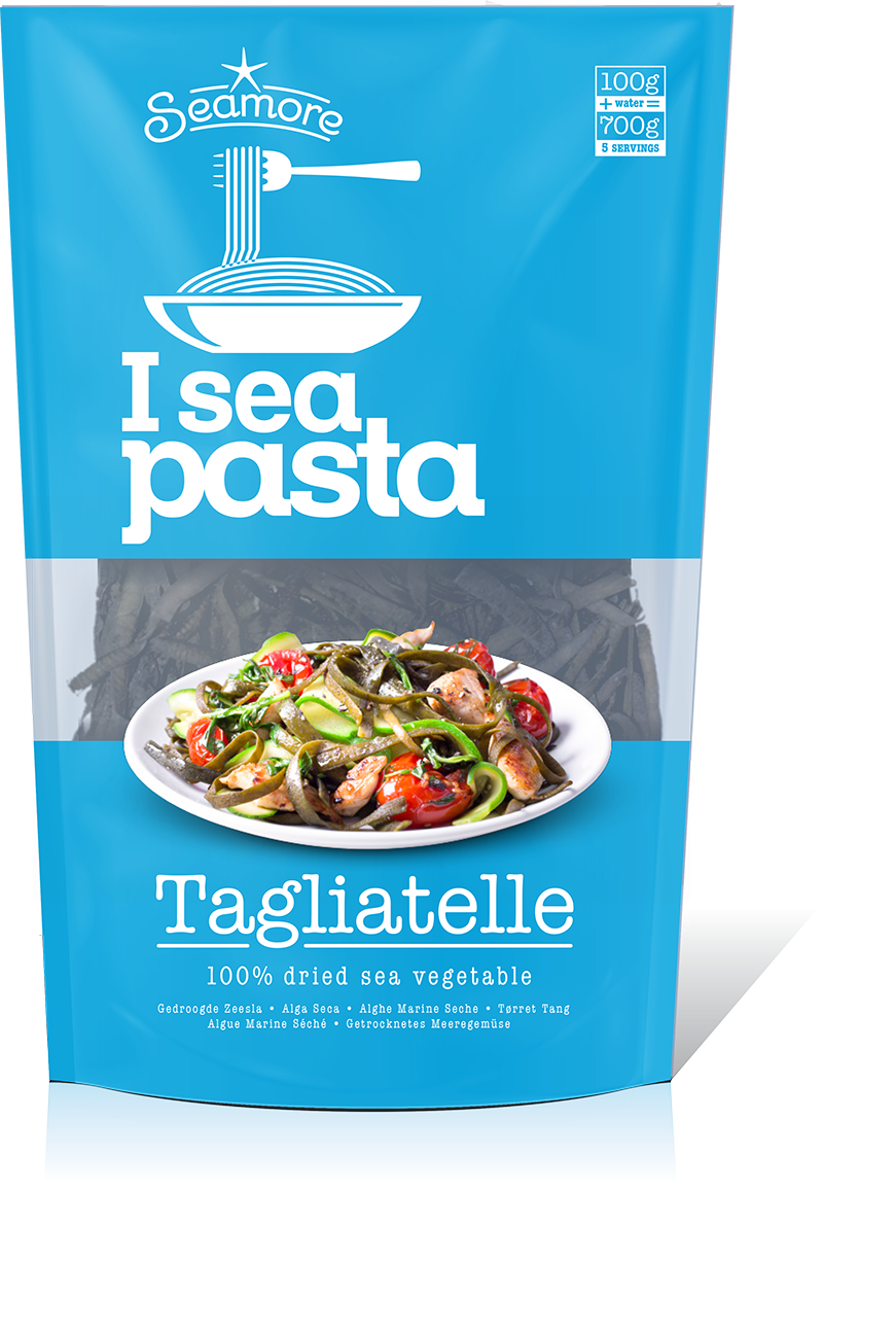 Seamore Food komt met bio zeewier-pasta - De Betere Wereld