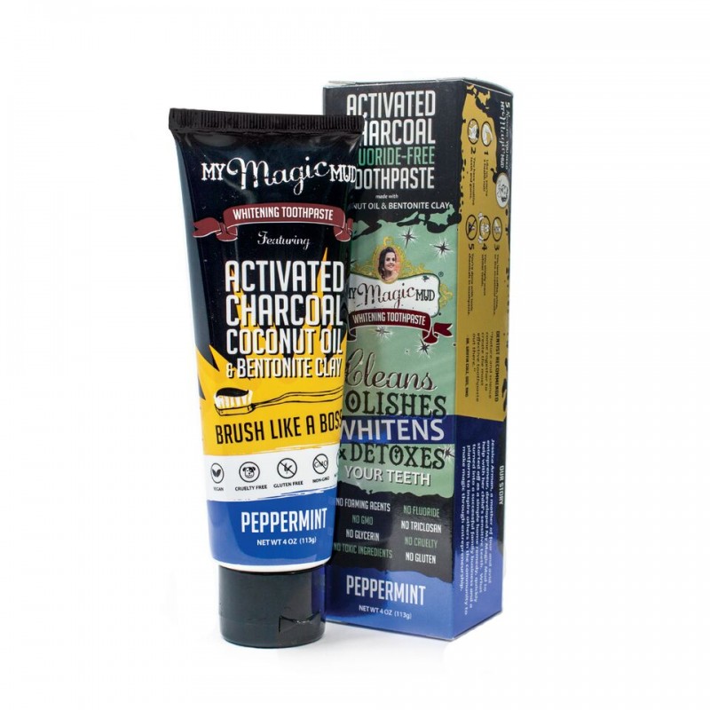 My Magic Mud toothpaste voor wittere tanden - De Betere Wereld